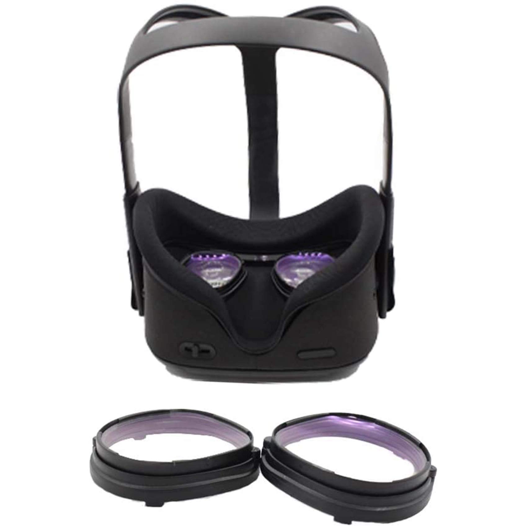 Haskoss for Anti Blue Light Magnetic Eyeglasses Lens with Protection VR Headset Accessories(0 Degree)