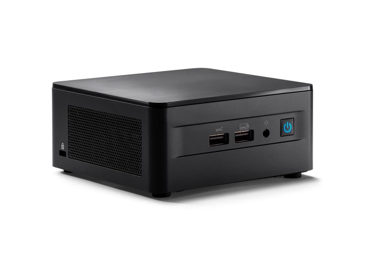 Intel NUC 12 Pro NUC12WSHv5 Barebone System - Mini PC - Socket BGA-1744 Core i5 12th Gen i5-1250P Dodeca-core [12 Core], Black