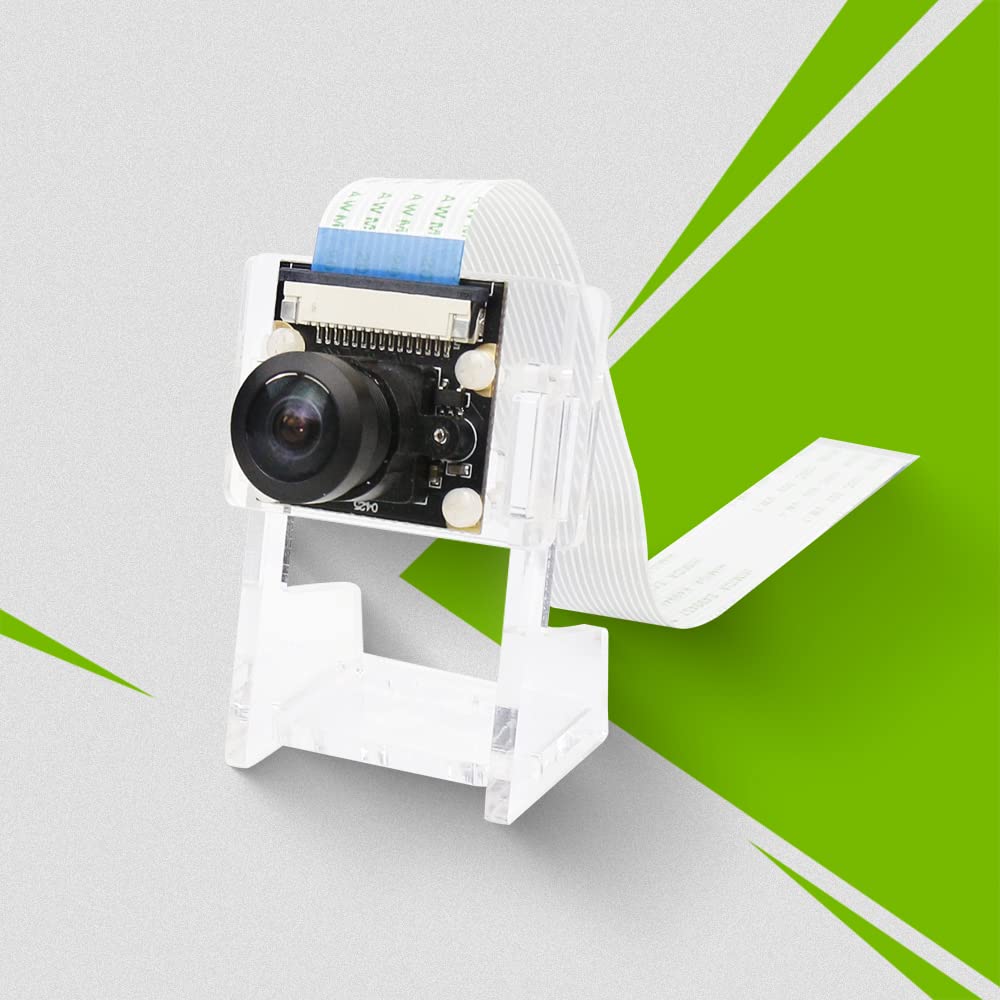Jetson Nano Acrylic Case | IMX219 Camera with Case | V4A Pawer | Card Reader |64G TF Card | HDMI and Network Cable Developer Kit