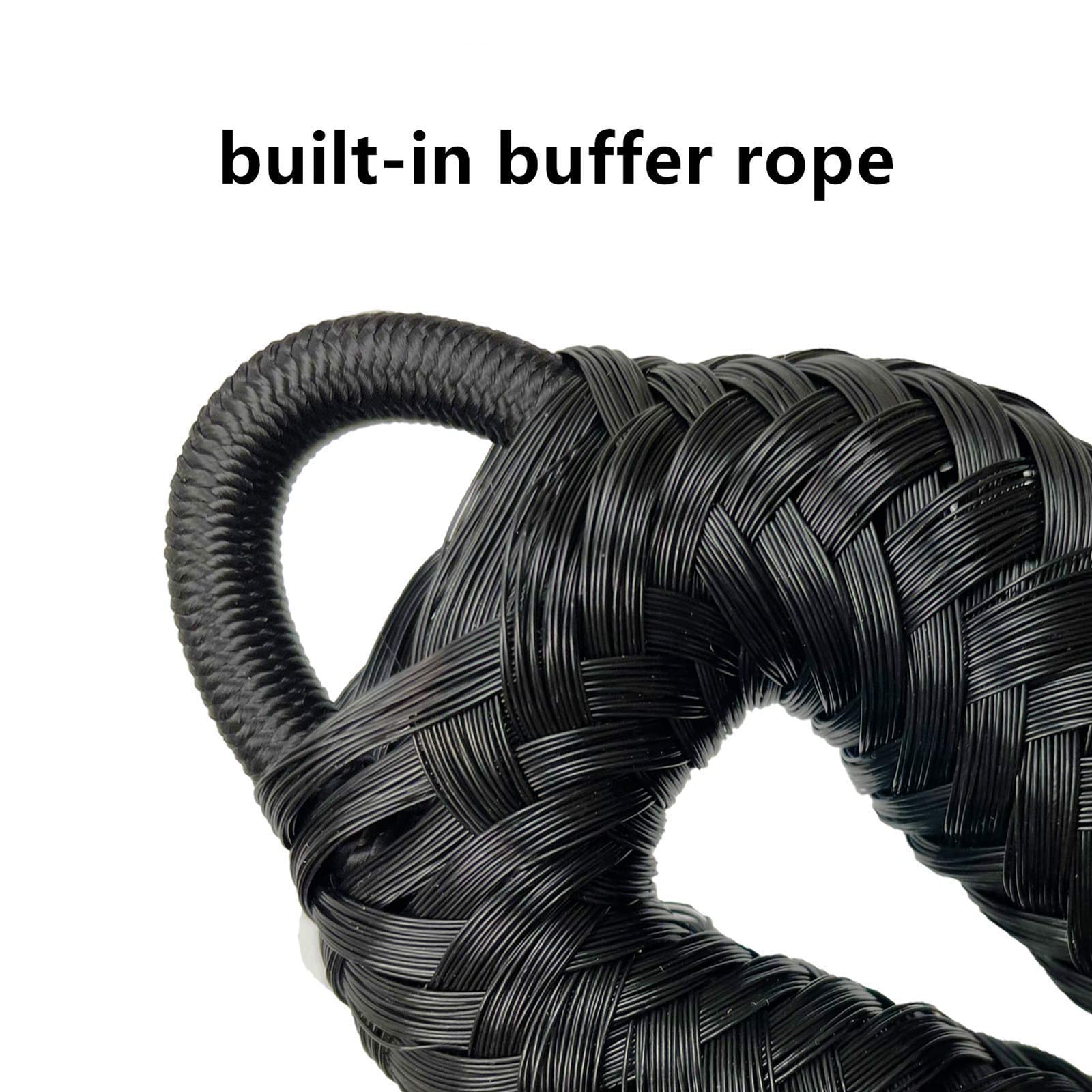 HANXIUCAO Bungee Dock Lines, Boat Dock Rope Mooring Rope with Stainless Clip for Jet Ski Kayak, PWC, Pontoon Boat