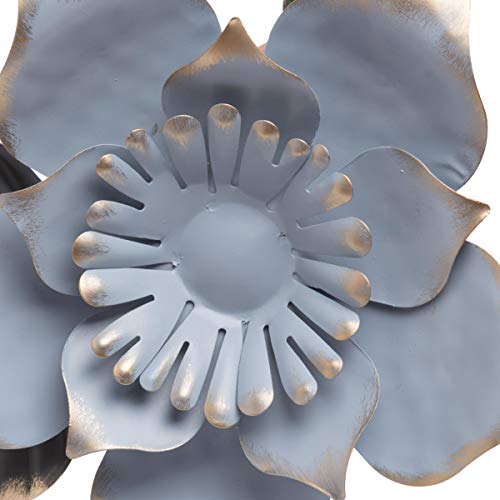 Foreside Home & Garden Large Flora Wall Flower