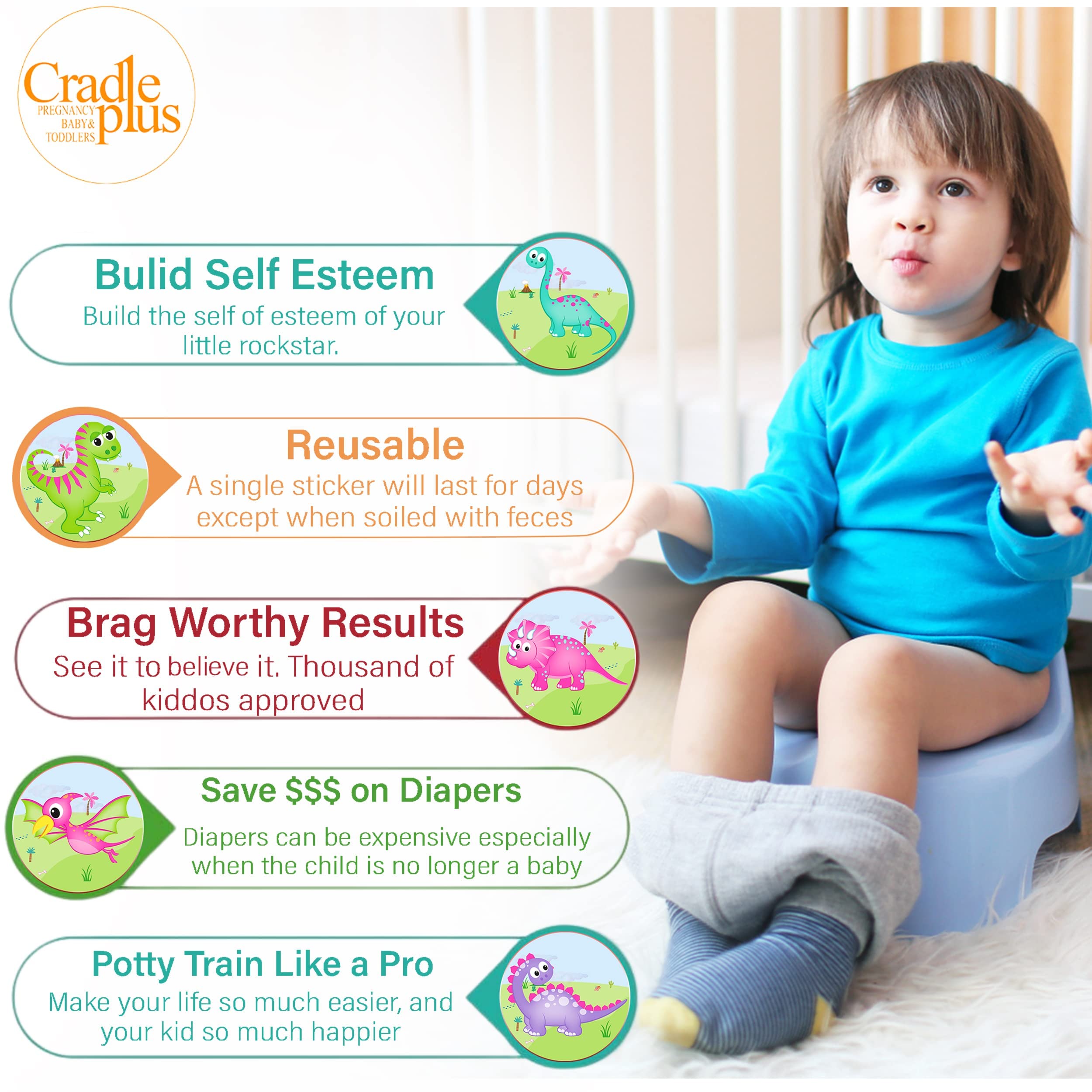 Potty Training Magic Stickers with 3D Potty Training Watch | Potty Training Watch for Girls | Potty Training Watch for Boys with Alarm | Potty Training Stickers You Pee On | Toddler Potty Training