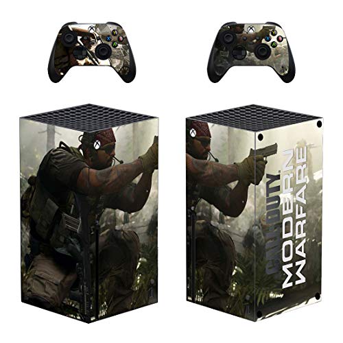 FPS GAME SERIES Xbox Series X Skin Set Full Faceplates Skin Console & Controller Decal Stickers by FELIPE SEIJI KUBA