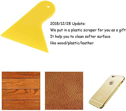 LDS Industry Extendable Razor Blade Sticker/Paint Scraper Remover for Window Glass Windshield Tile Granite Wall Cleaning Hand Tool, Gum Cleaning, Stove Cleaner, SCRP-A
