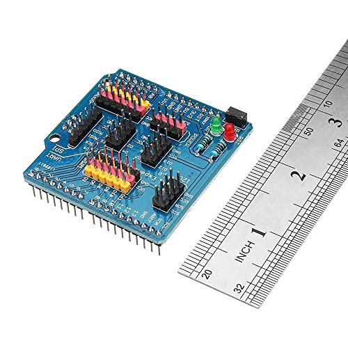 IO Port Expansion Module Sensor Expansion Board Compatible for Arduino for UNO