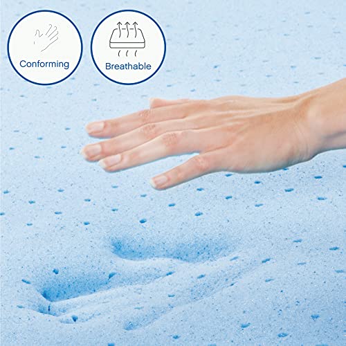 Vibe Gel Memory Foam Sofa Bed Mattress | Replacement Mattress for Twin Size Sleeper Sofa and Couch Beds