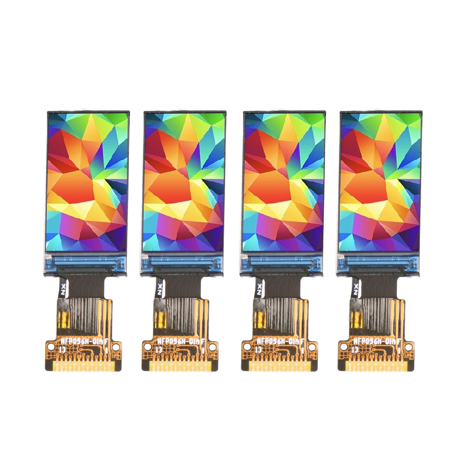 IPS Display Screen, 0.96in TFT Screen 4PCS 80x160 Resolution for STM32 Controller Board