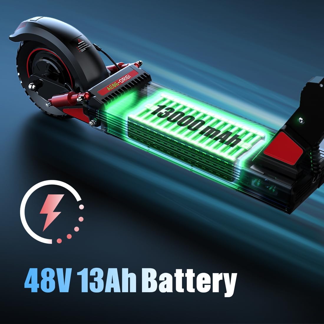 Electric Scooter,Fast-Charging 800W Motorized Scooter,24 Miles Range, 28 MPH Portable Folding Commuter Electric Scooter for Adults (Red)