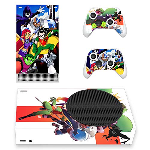 Hero Teen Cartoon Movie Game Console Series S Console and Controller Skin Set, Skin Wrap Decal Kit