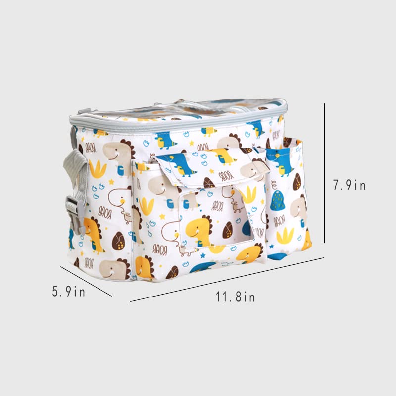 Huaroly Universal Stroller Organizer Bags with Cup Holder,Suitable for Diapers, Toys and Snacks,Stroller Caddy Accessories