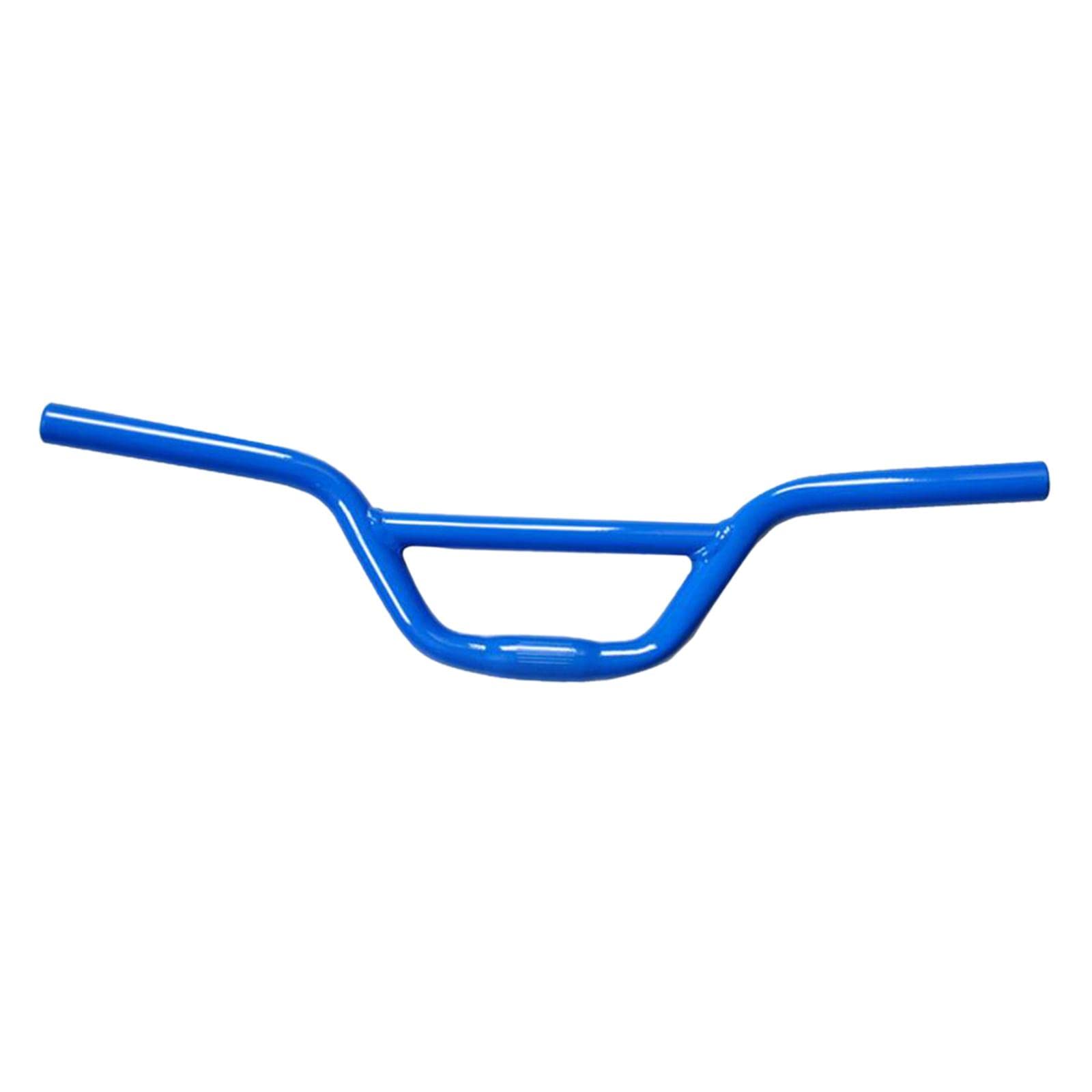 Harilla Bike Handlebar Stable Bike Double Handlebar Swallow for Road Bike BMX Replacement Tool, Blue