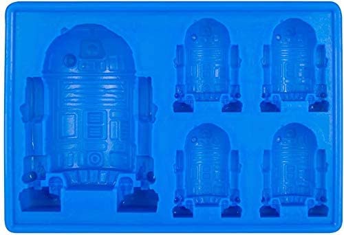 INKU Star wars silicone mold set Star wars ice and chocolate cubes: Stormtrooper, Darth Vader, X-Wing Fighter, Millennium Falcon, R2-D2, Han Solo, Boba Fett, Death Star