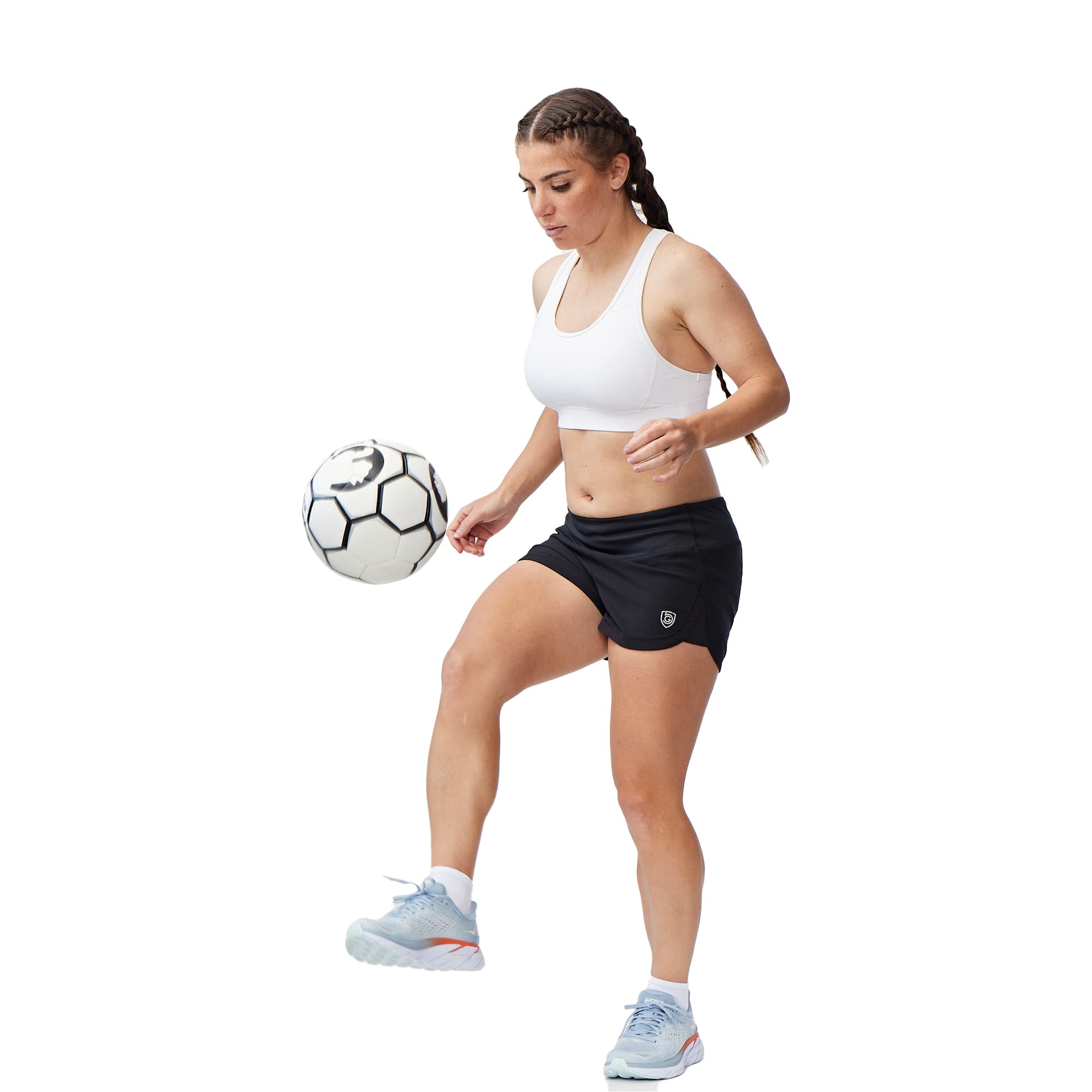 GOAL FIVE Fast and Free Lined 3" Training Short for Women, Performance Athletic Short, Womens Workout Shorts, Black, XS