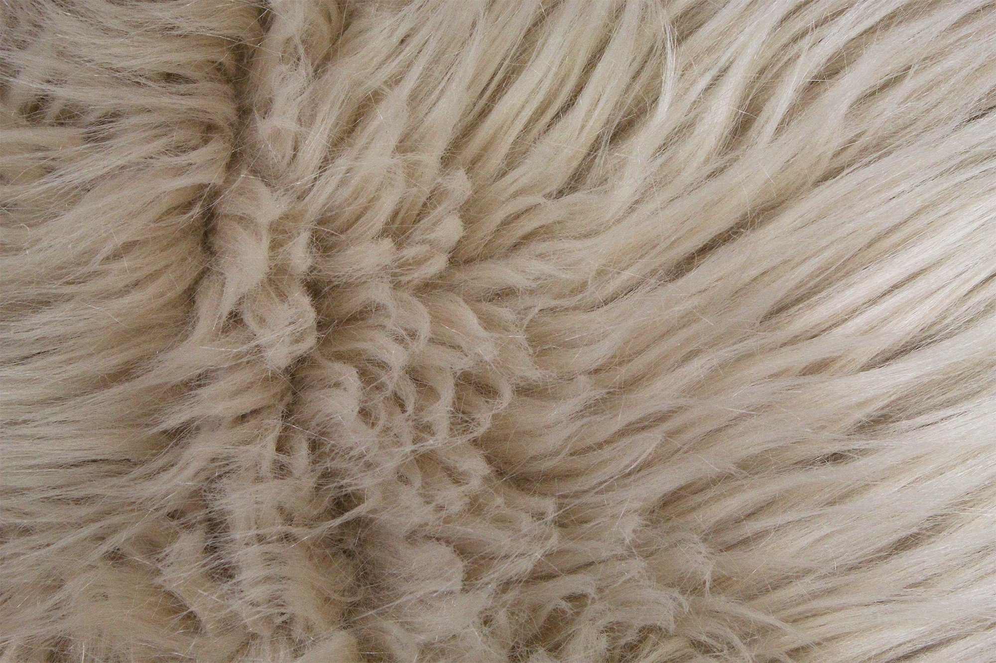 Nouvelle LegendeĀ® Faux Fur Sheepskin Premium Rug Single (23 in. X 40 in.) Tan