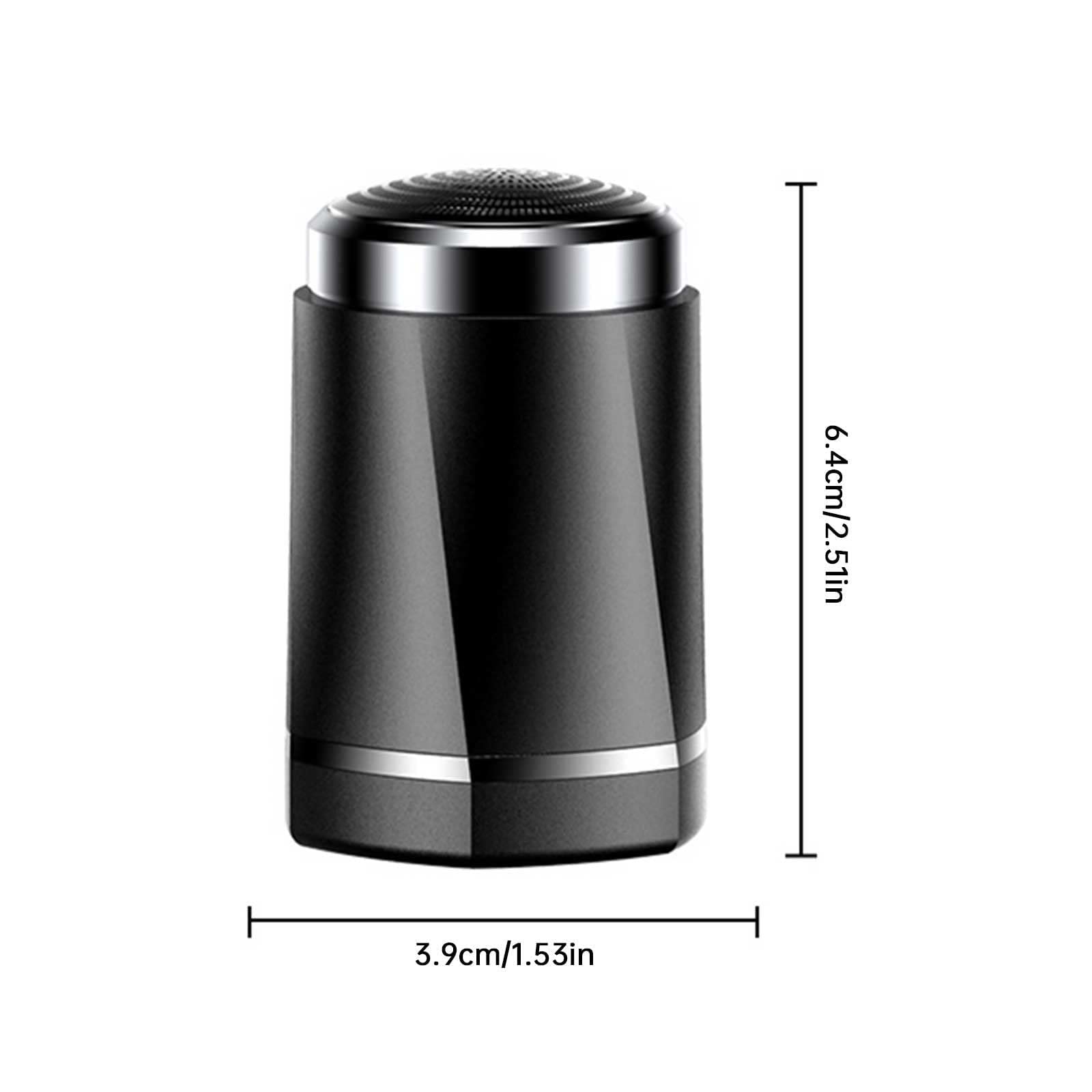LXosff Men's Foil Shavers Small Pocket Size Washable Electric Rechargeable Travel Shavers for Men Mini Portable Shaving Microfoil for Ready to Use Legally Smooth Leg