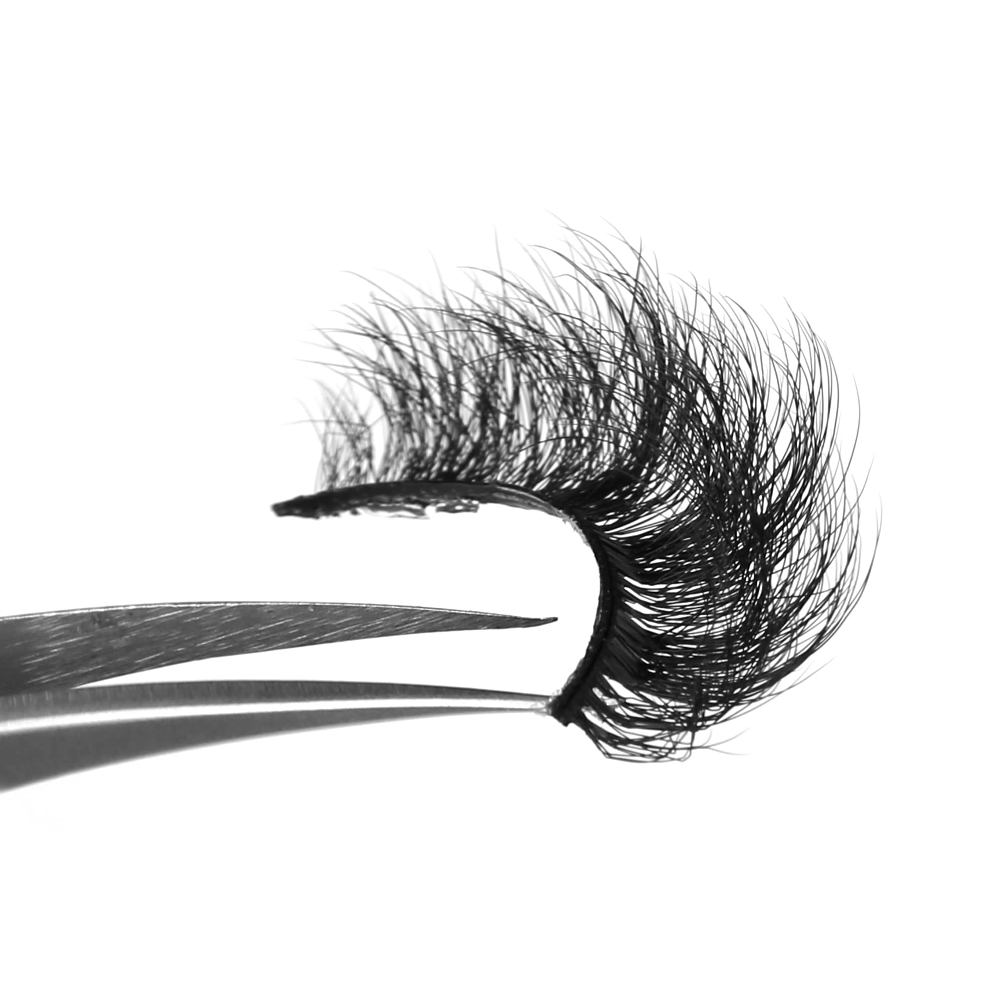 Himirell Fluffy False Lashes Short Natural Faux Mink Eyelashes D Curl Thick Volume Fake Eyelashes Natural Look 10 Pairs Pack
