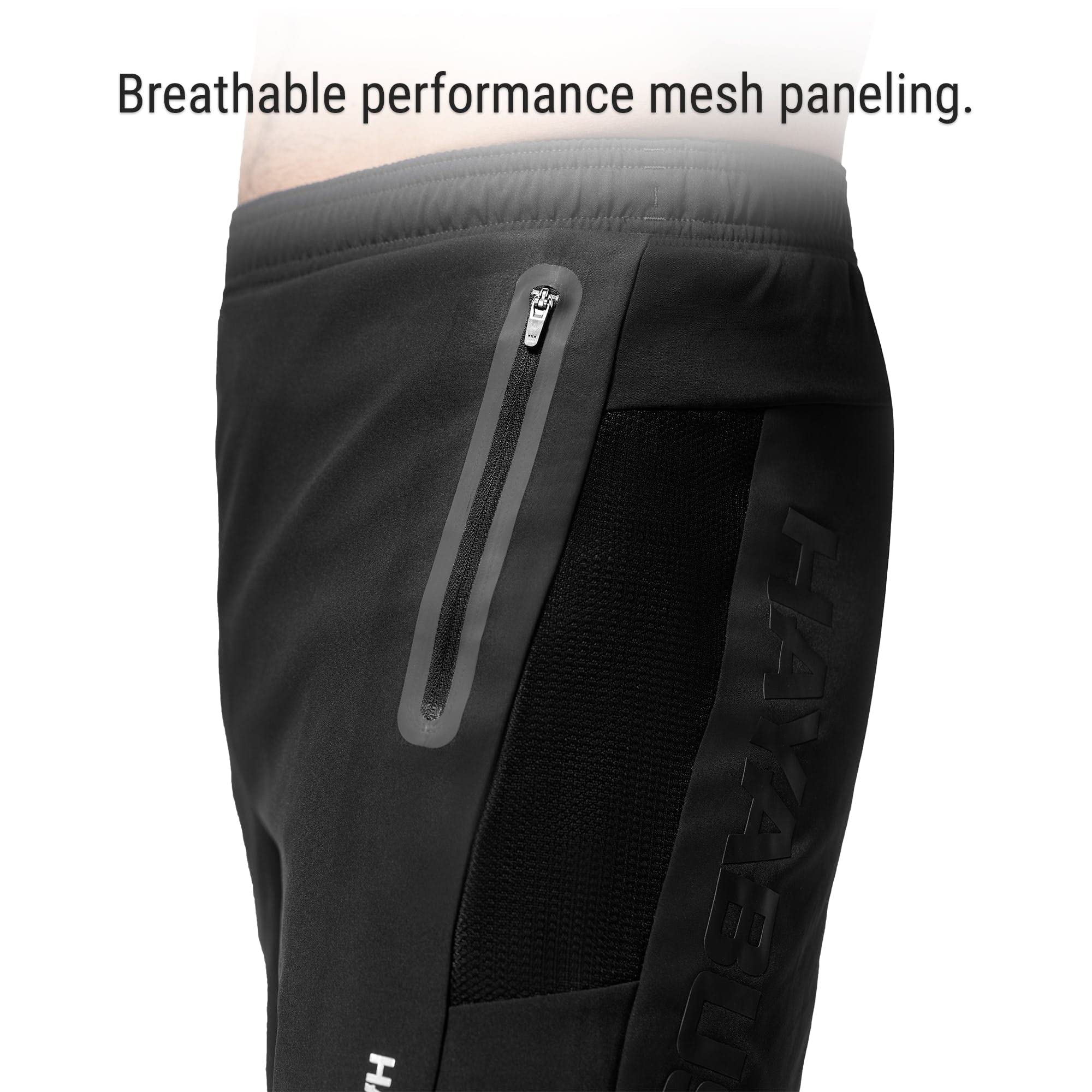 Hayabusa Men's Layered Performance Shorts - Black, Large