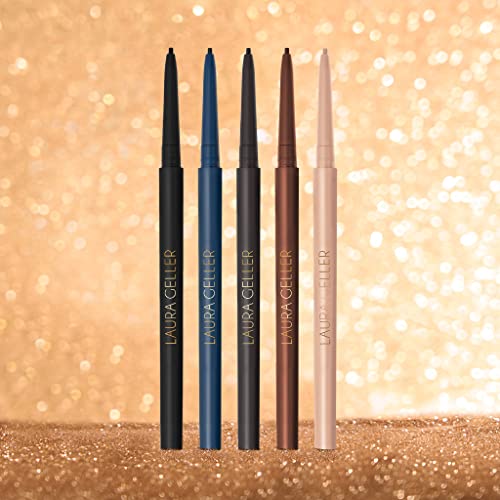 LAURA GELLER NEW YORK INKcredible Precision Gel Eyeliner - Brown Eyed Girl - Waterproof - Retractable Eyeliner - Ultra-Thin Tip
