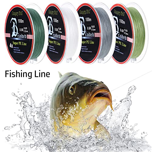 Fishing Line Innovative Angling Accessories Wear Resistant Smooth Fish Supplies Multifilament Thread(1.5,White)