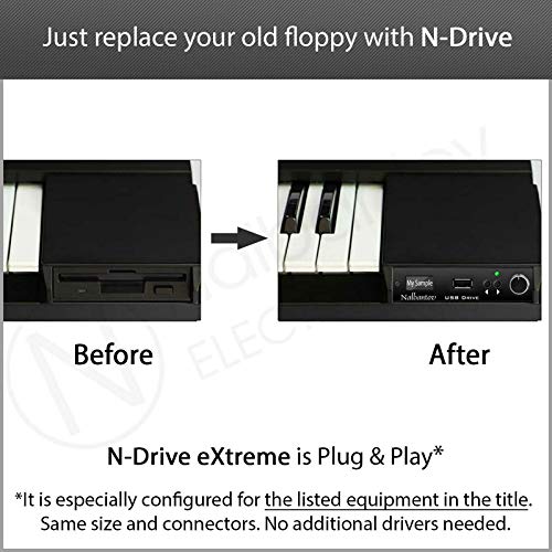 Floppy Drive USB Emulator N-Drive Extreme for AKAI MPC-60 MK I (Version 1)