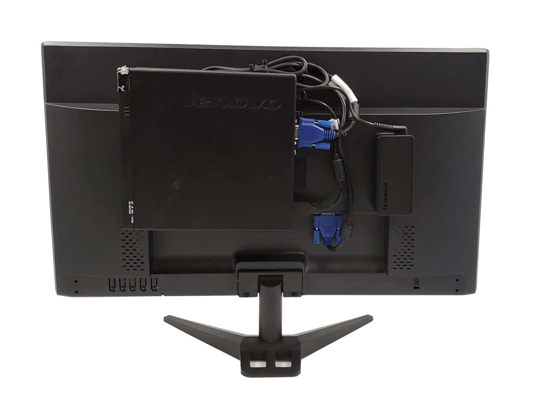 Lenovo All in one Tiny Computer Desktop PC, Intel Pentium J3710 Processor, 8GB Ram, 500GB Hard Drive, New 19 Inch Monitor, Wireless Keyboard and Mouse, WiFi/Bluetooth, Windows 10 (Renewed)