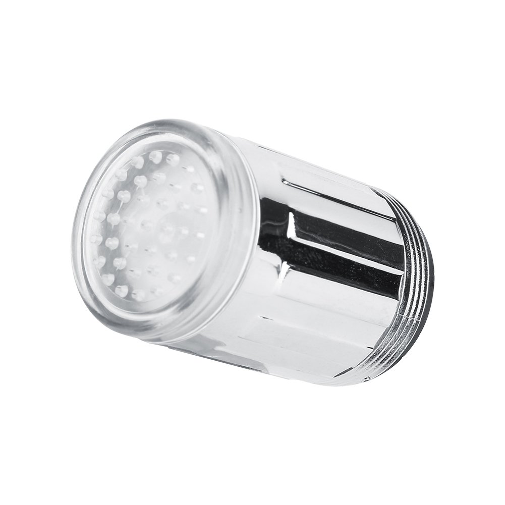 LED Water Faucet, 3 Colors Changing Temperature Sensor Water Stream Faucet Tap for Kitchen Bathroom