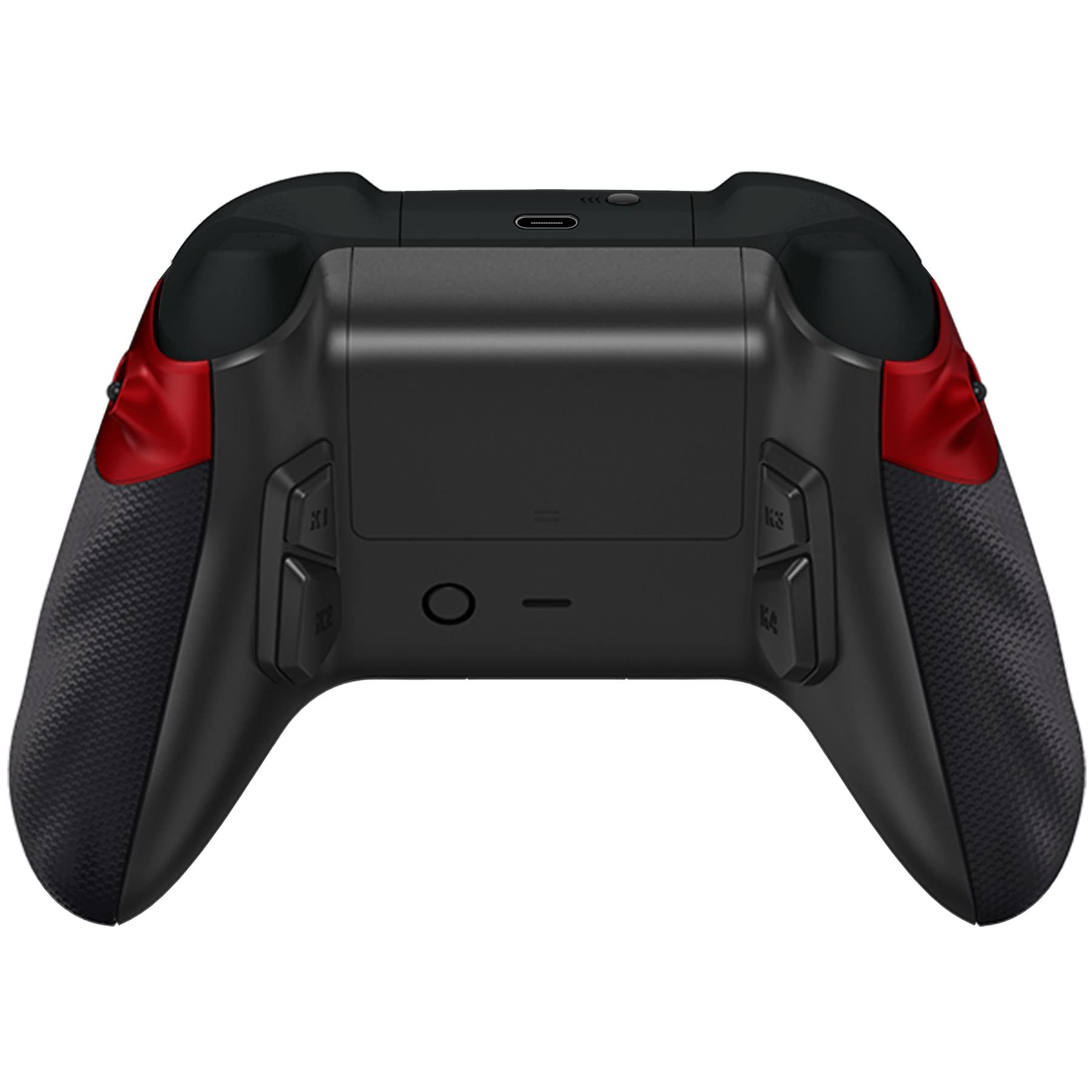 HEXGAMING Ultra X Wireless Controller for Xbox Series X & S, for Xbox One, for Windows 7/8/10-4 Back Buttons - Adjustable Triggers - Interchangeable Thumbsticks - 6 Profiles - Graphite Grain Silver