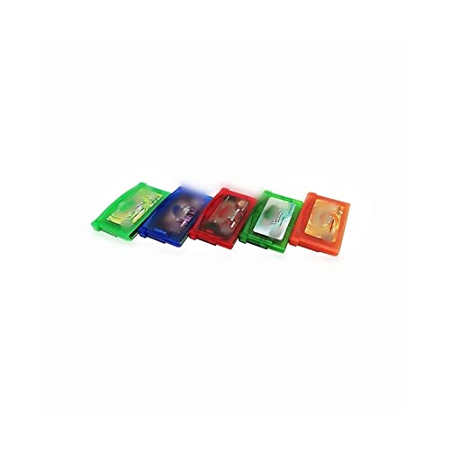 LEDFON The Game Card is Used for Portable Game Console and is Compatible with GBM/GBA/SP/NDS ND.SL System (Size : One Set of Five Models)