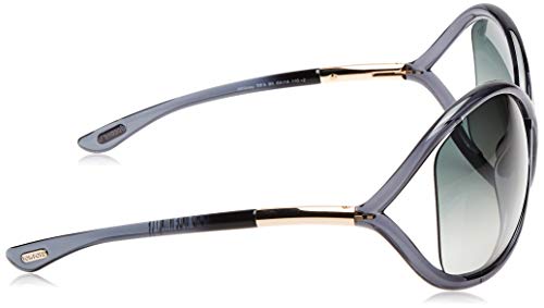 Tom Ford Women's FT0009 Sunglasses, Dark Grey