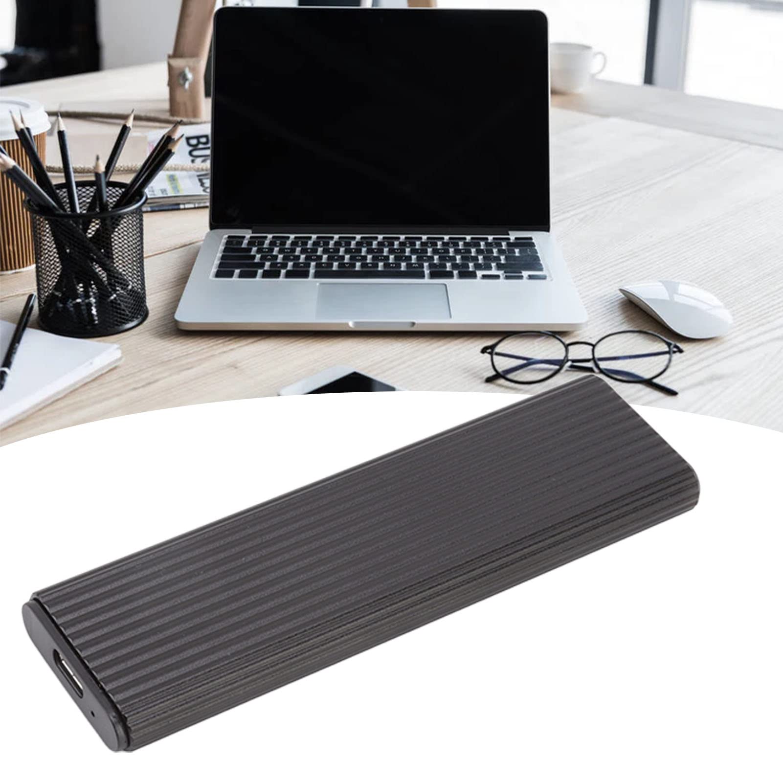 M.2 NVME SSD Chassis Adapter, Large Capacity M.2 SSD Chassis Adapter for 2242 2260 2280 SSD Size