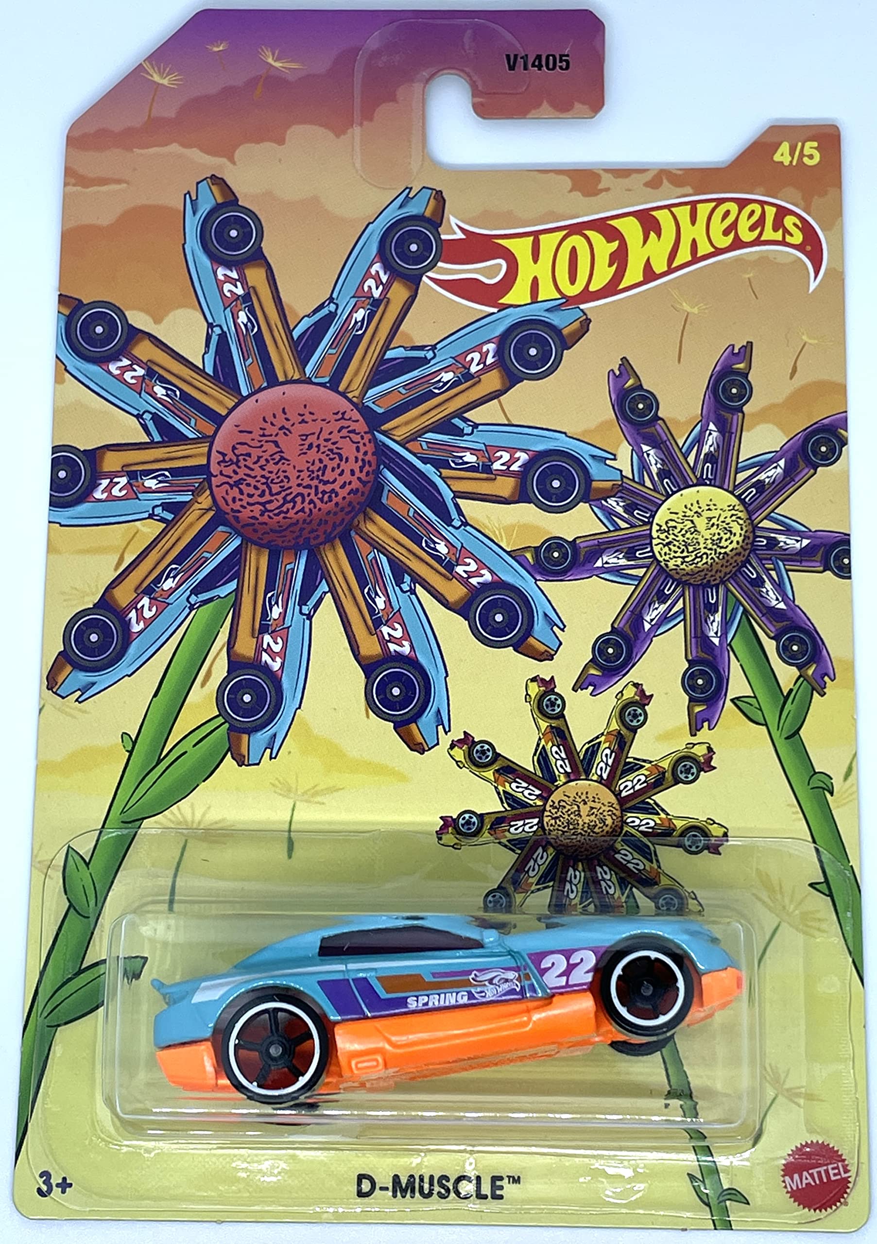 Hot Wheels 2022 - D-Muscle - Spring Set 2022 [Teal] 4/5