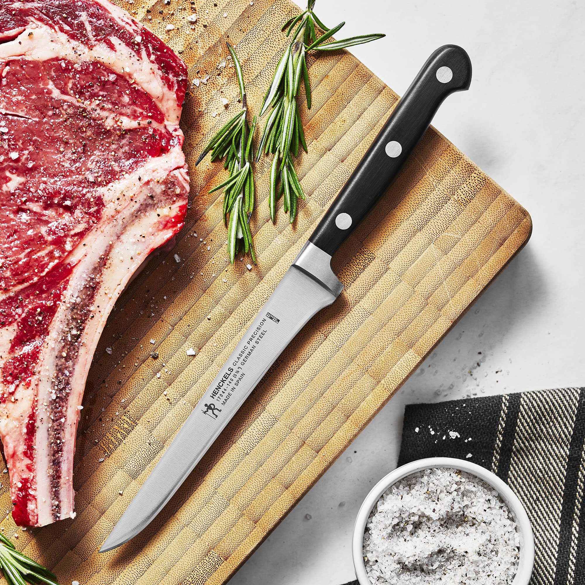 HENCKELS Classic Precision Razor-Sharp 5.5-inch Boning Knife, German Engineered Informed by 100+ Years of Mastery