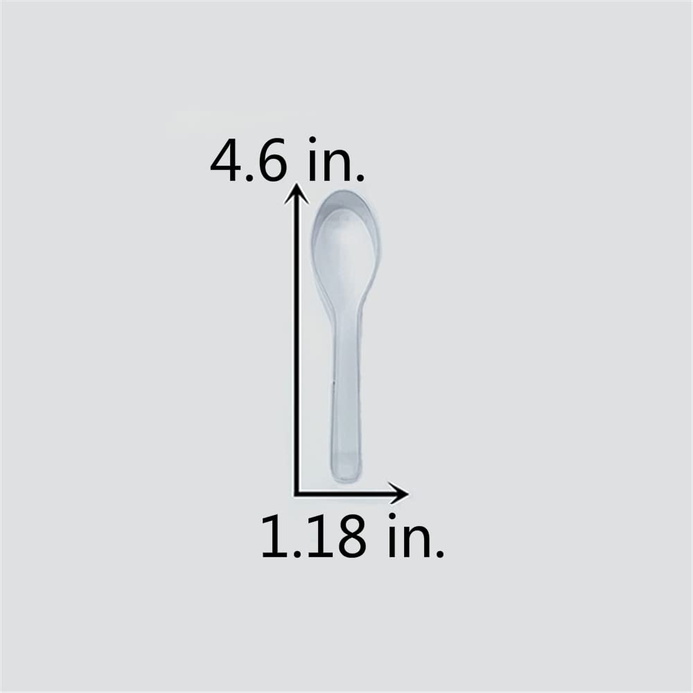 LILIAO Spoon Cookie Cutter Tea Party Fondant Biscuit Cutter - 1.2 x 4.6 inches - Stainless Steel
