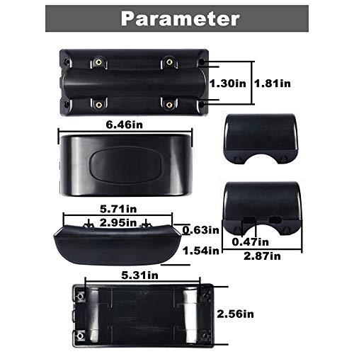GFHFG Small Plastic Controller Box for Electric Bike EBike Moped Scooter Mountain Bike Case