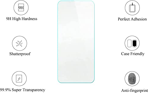 jioeuinly ANS Artia Case Compatible with ANS Artia Phone Case ACK2326 Cover [with Tempered Glass Screen Protector][Hard PC + Soft Silicone] [360 Metal Ring Support][Luminous Effect] YGL-LHD
