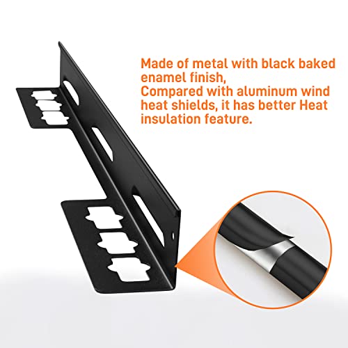 JiRiCHMi Blackstone Griddle Accessories - Wind Guards For Blackstone Griddle 22β,Grill Accessories For Outdoor Cooking,Compatible With Rear Grease Cup, Hood And Side Shelf
