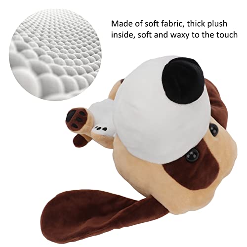 Golf Driver Head Covers, Plush Cloth Creative Driver Head Cover Driver Cover with Exquisite Workmanship for Golf Clubs for Outdoor Activities for Golfers