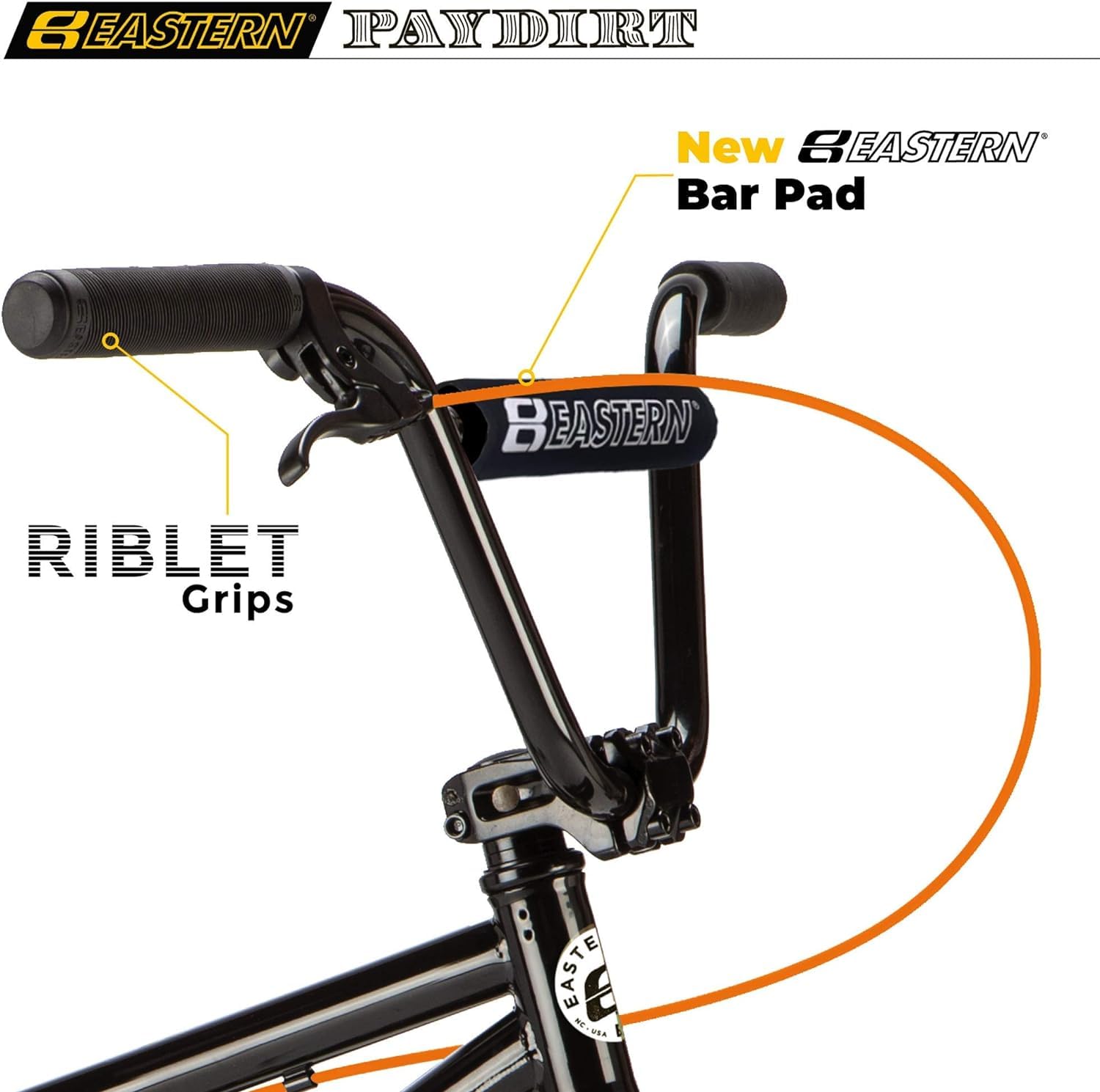 Eastern Bikes Eastern BMX Bikes - Paydirt Model 20 Inch Bike. Lightweight Freestyle Bike Designed by Professional BMX Riders at (White)