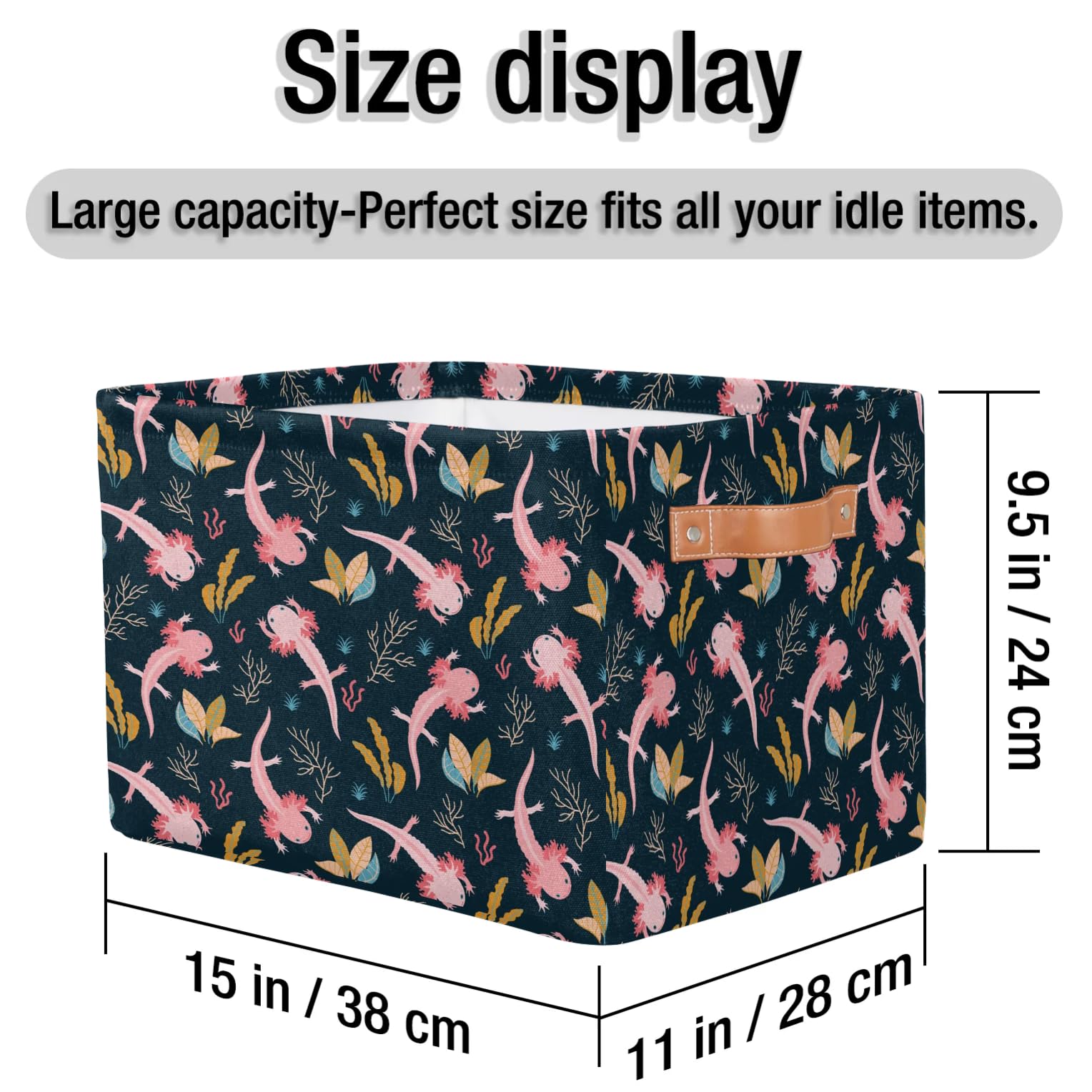 LLCXCSI Storage Bin Red and Blue Spider Web Closet Organizer Bins with Handles, Decorative Collapsible Canvas Storage Baskets for Nursery Shelf, Clothes, Toy, Towel, Book, 15"x11"x9.5"
