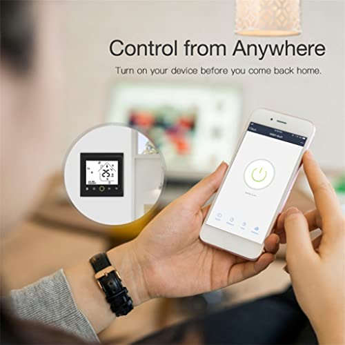 LNYHLXS Smart Thermostat Temperature Controller Water/Electric Floor Heating Water/Gas Boiler Works(D)