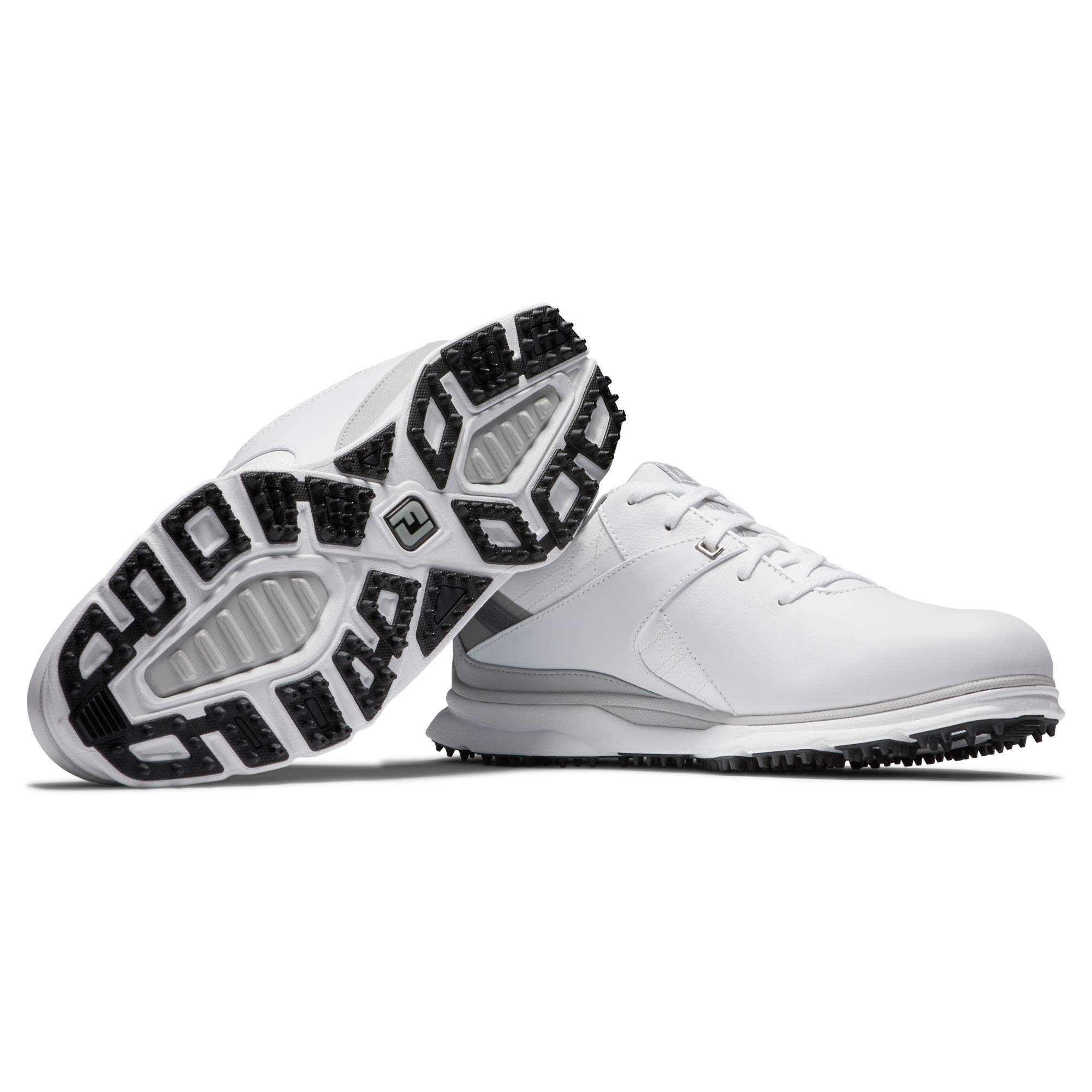 FootJoy Men's Pro|sl Previous Season Style Golf Shoes, White/Lime, 9.5