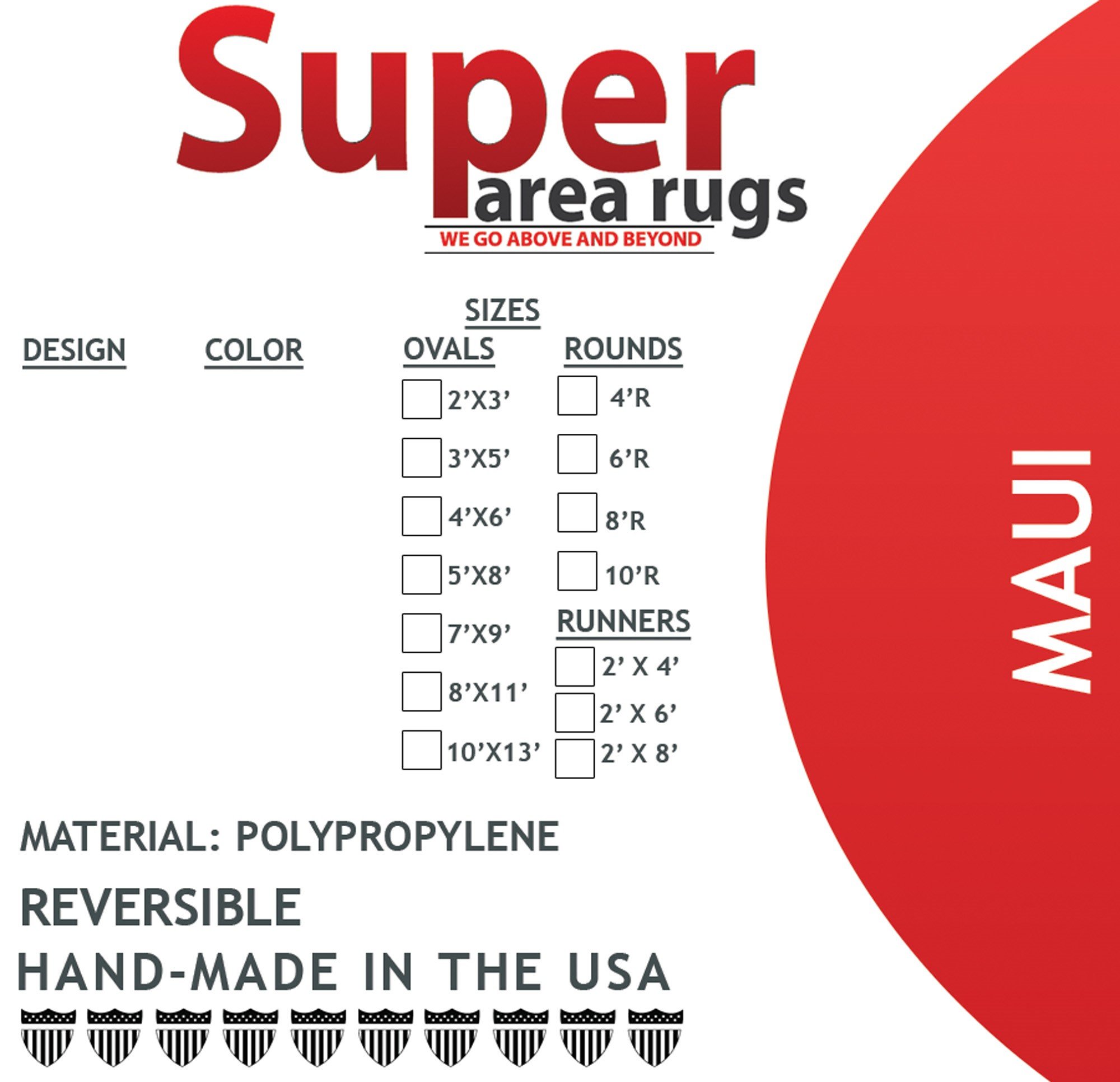 Super Area Rugs Maui Solid Braided Rug Indoor/Outdoor Washable Reversible Carpet, Hydrangea Blue, 2' X 3' Oval