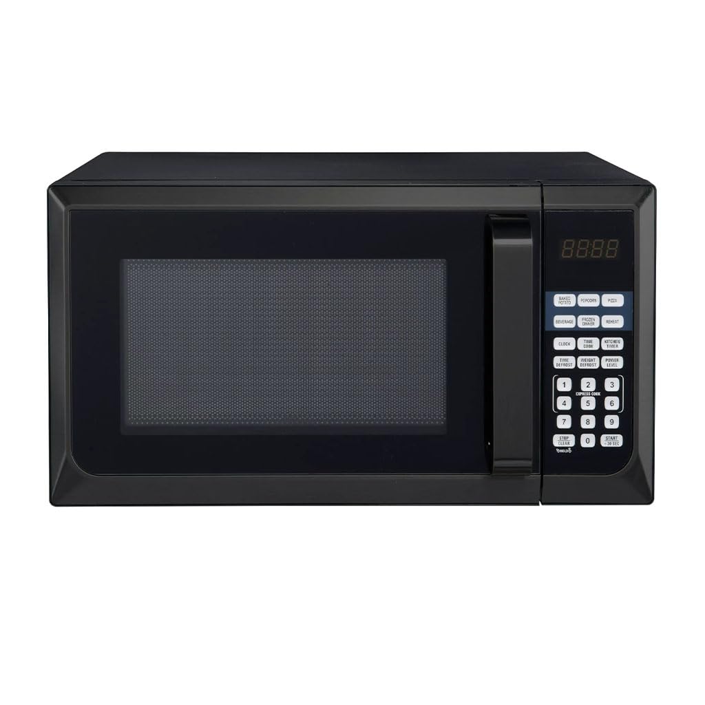 Hamilton Beach Stainless Steel 0.9 Cu. Ft. Black Microwave Oven