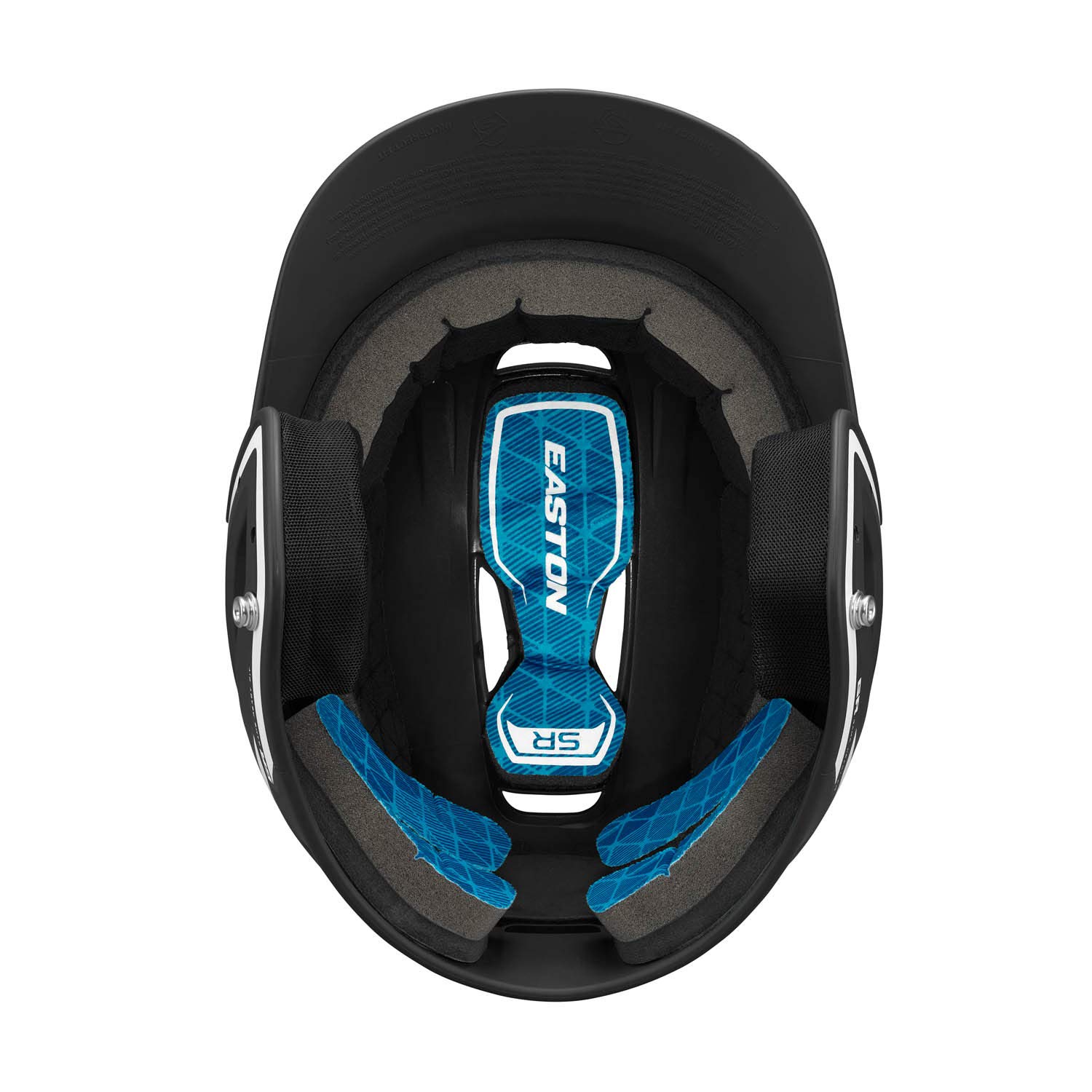 Easton | Z5 2.0 Batting Helmet | Baseball | Junior (6 1/2" - 7 1/8") | Matte Two-Tone Black/White