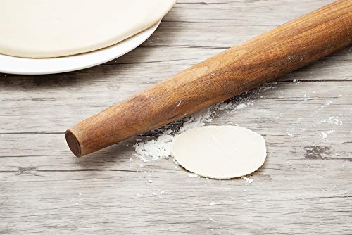 Ironwood Gourmet Acacia Wood French Rolling Pin, 20-inches, Brown