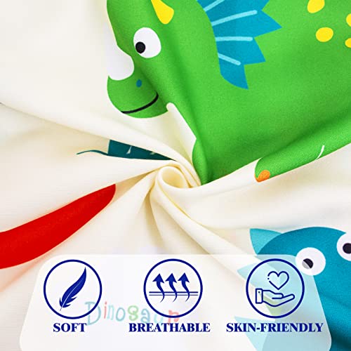 GOPHRALOVE Crib Sheets for Boys 2 Pack Stretchy Baby Fitted Crib Sheets for Standard Crib Super Soft Crib Mattress Fitted Sheet Dinosaurā¦