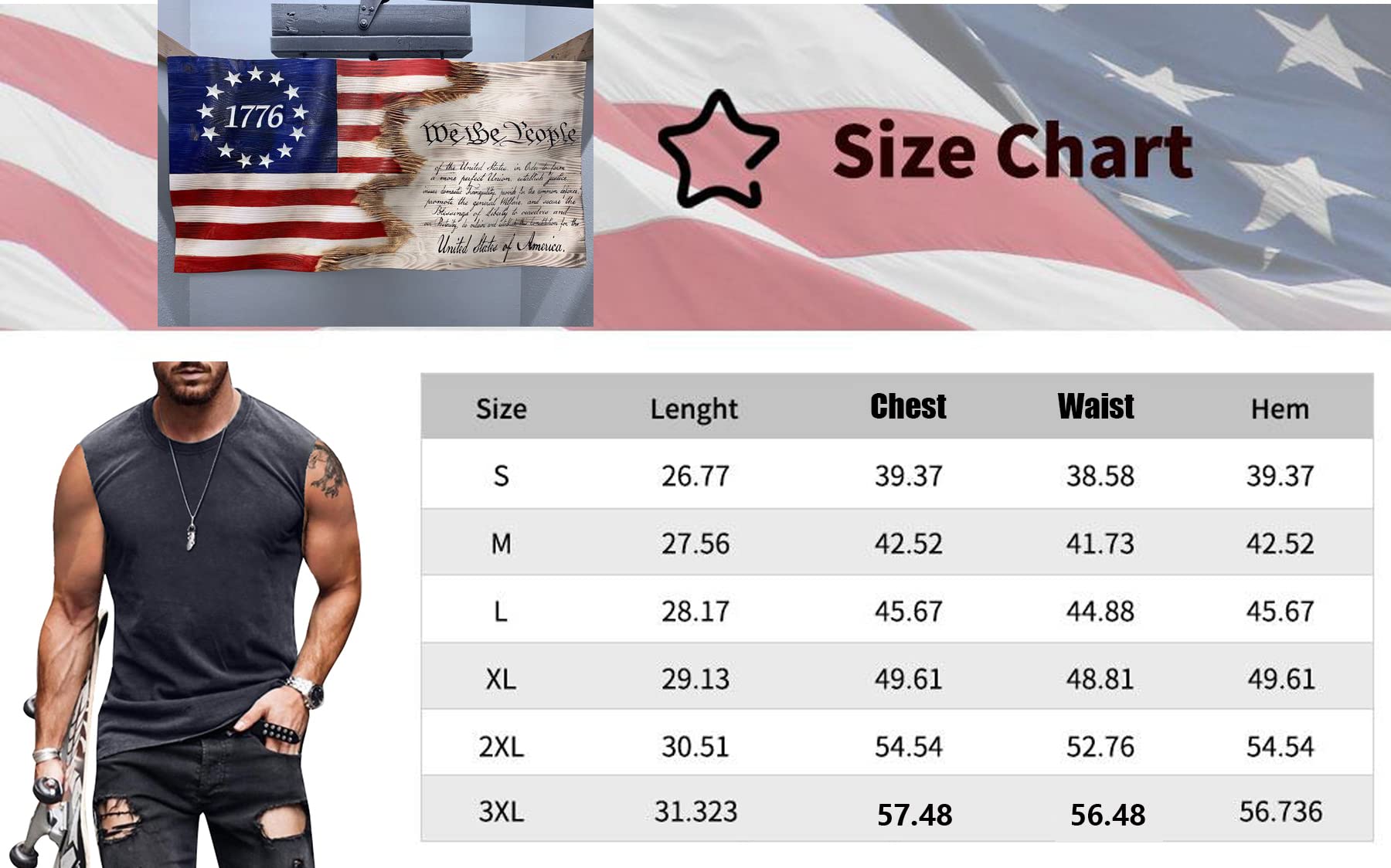 Heralady Mens Tank Tops Sleeveless Casual Crewneck Workout Gym Muscle Athletic Shirt White XXLarge