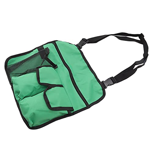 Mxzzand Camping Chair Hanging Bag, Portable Waterproof Chair Side Pocket Organizer Adjustable Multifunctional for Camping Chairs(Green)