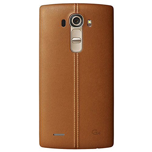 LG G4 H815 Factory Unlocked Cellphone, International Version No Warranty, 32GB, Brown Leather