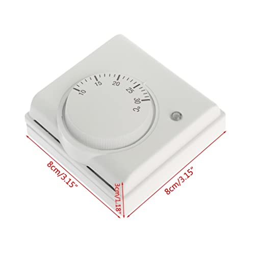 LNYHLXS 220V 6A Mechanical Room Thermostat Temperature Controller Air Condition Floor Gas Boiler Heating